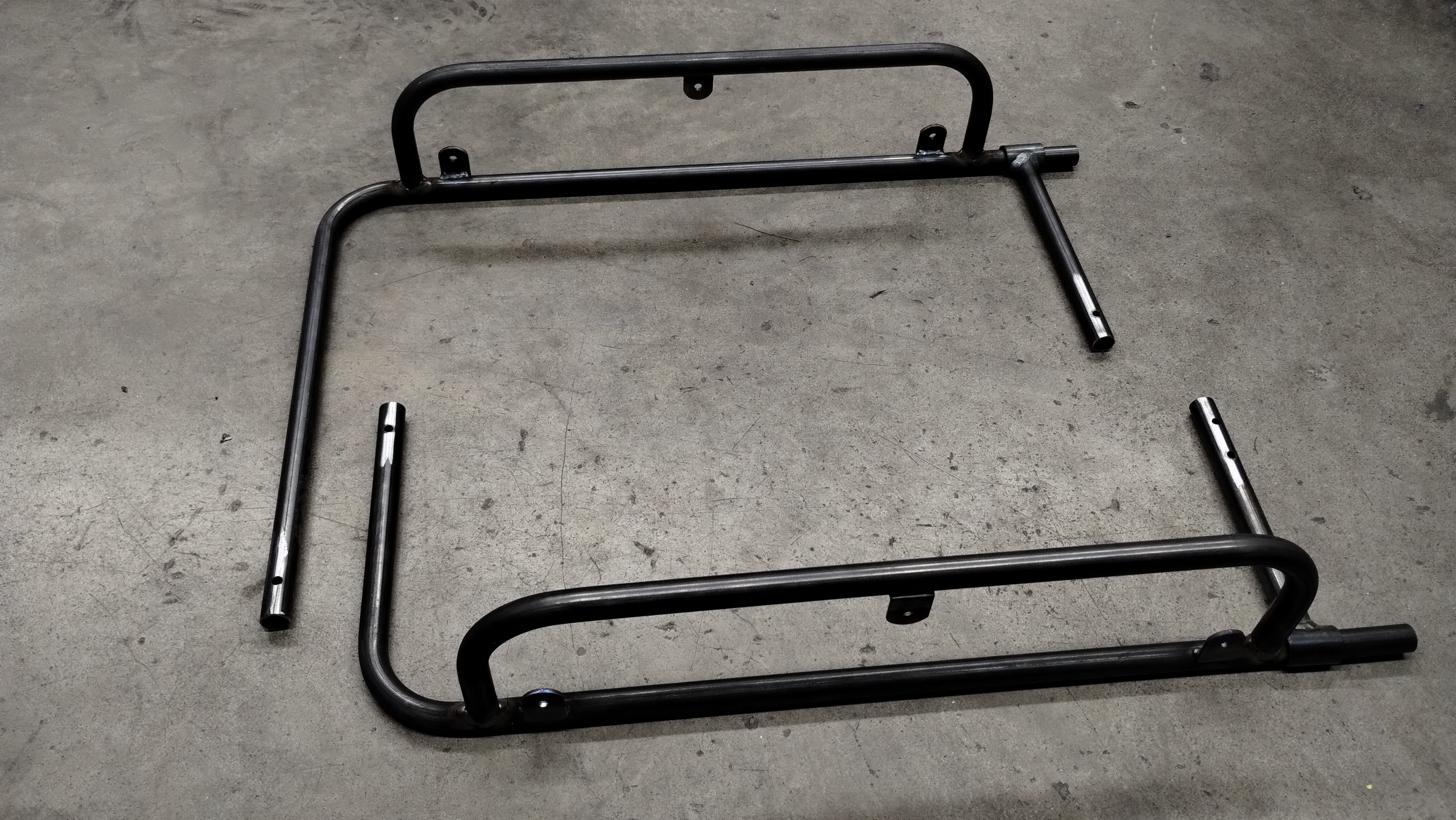 Adjustable flat and champ kart nerf bars – Caylor Custom Karts, LLC
